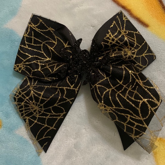 Accessories | Halloween Bow Spider | Poshmark